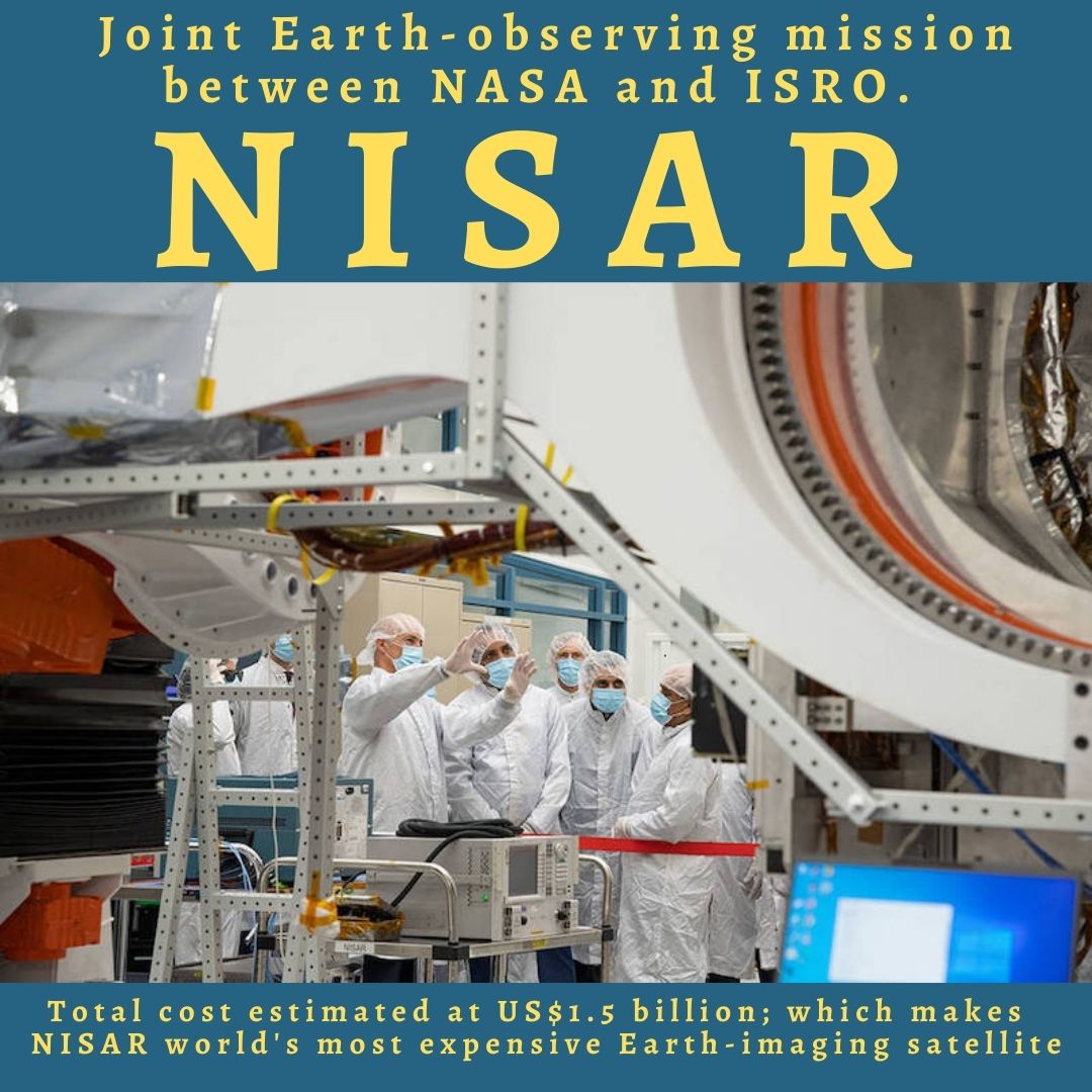 The partnership satellite of NASA and ISRO is on its way to India: What ...