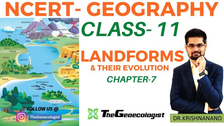 Landforms and their Evolution- NCERT Geography Class 11- Chapter 7 - My ...