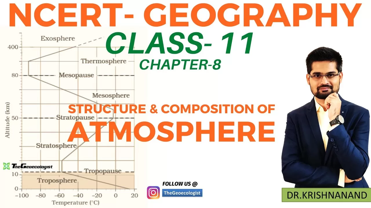 Structure & Composition of the Atmosphere- NCERT Geography- Class 11 Chapter 8 - My Geo Beats