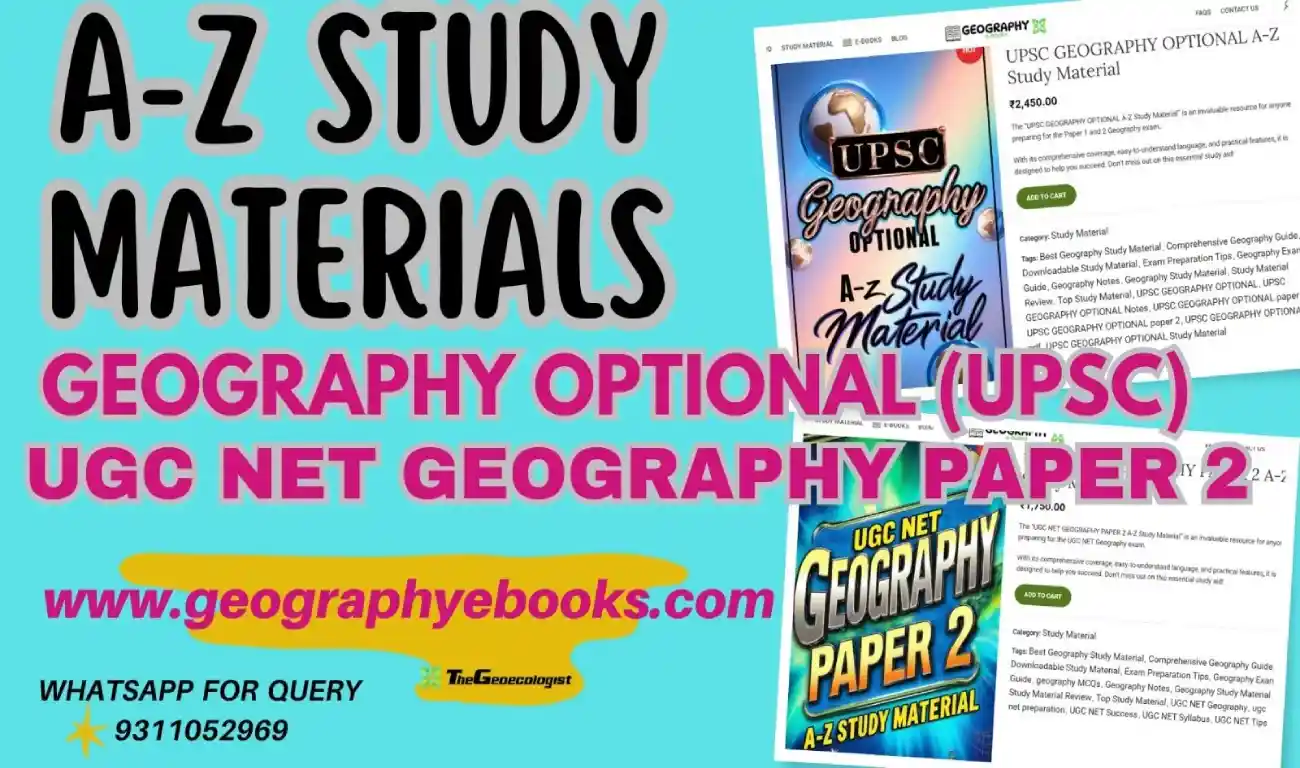 Premium Geography Optional Study Materials Enhance Your Learning! - My ...